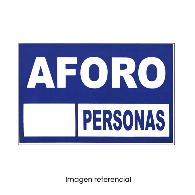 SEÑAL ADH AFORO | Utilero Perú